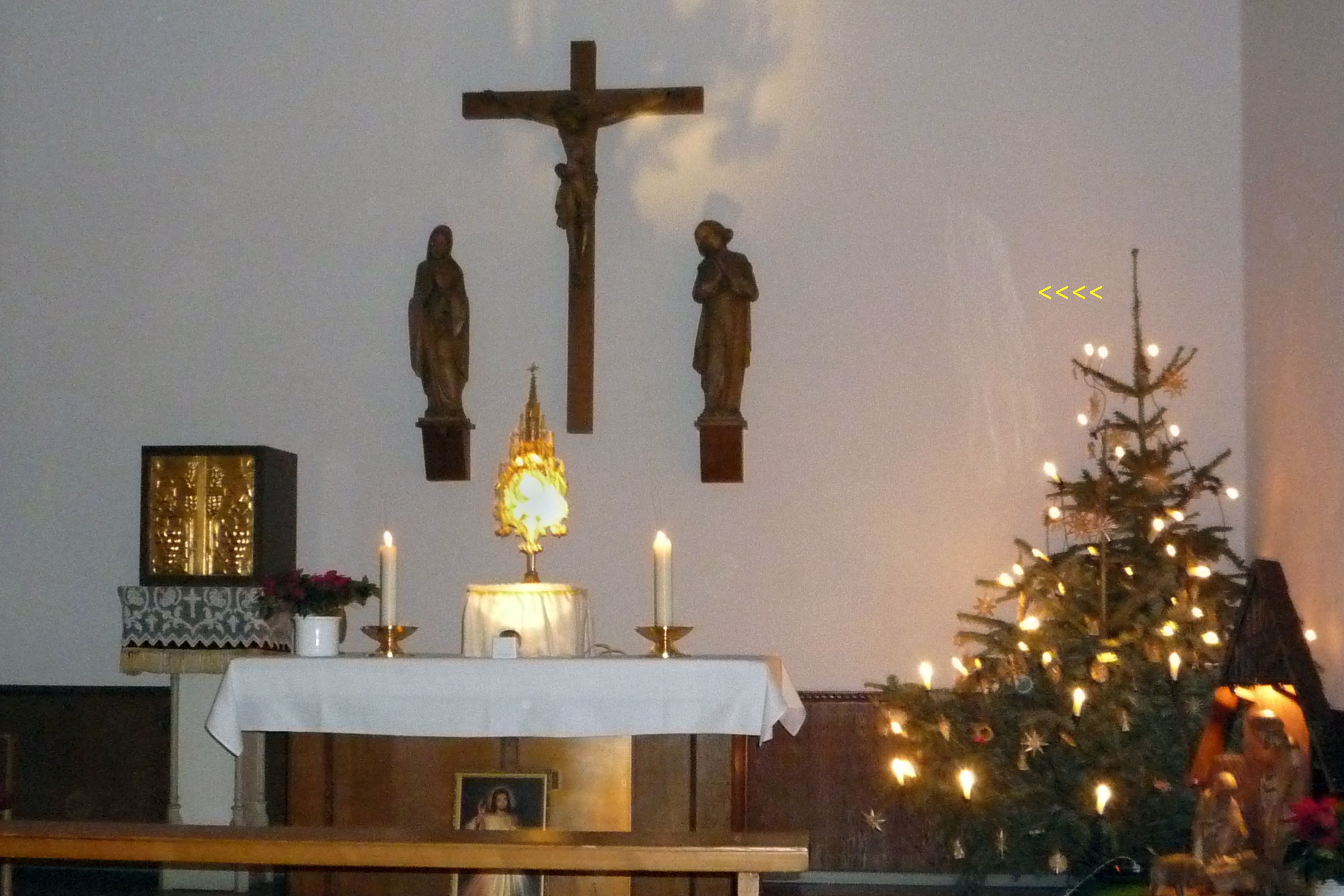 Auswahlmenue "Maria", die Mutter der Kirche